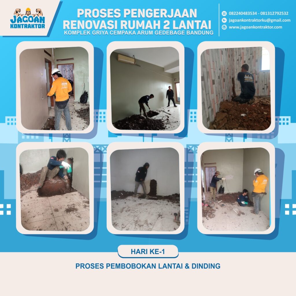 Proses Jasa Renovasi Rumah Jadi 2 Lantai Jagoan Renovasi Dan Bangun Rumah