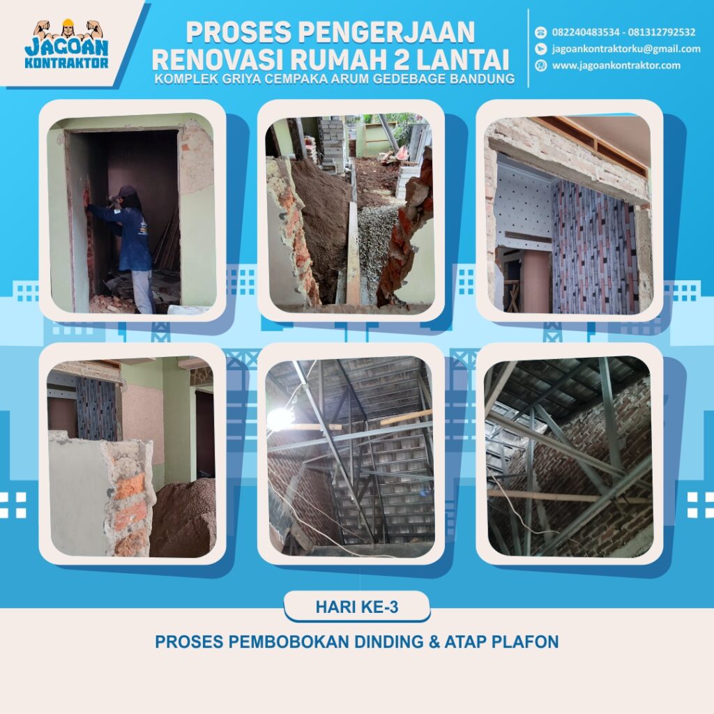 Proses Jasa Renovasi Rumah Jadi 2 Lantai Jagoan Renovasi Dan Bangun Rumah